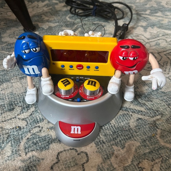 M&M'S | Other | Mms Amfm Clock Radio | Poshmark